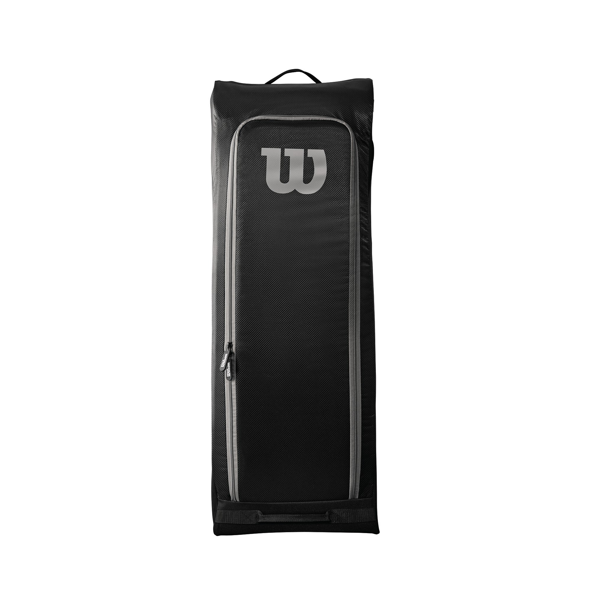 WILSON Sporting Goods Team Gear Bag on Wheels, Black , 39.5"L x 14"W x 15"H