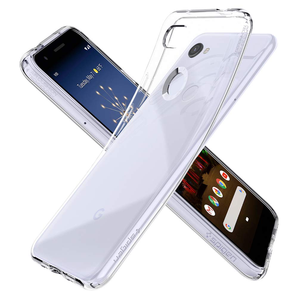 Spigen Liquid Crystal Designed for Google Pixel 3a XL Case (2019) - Crystal Clear