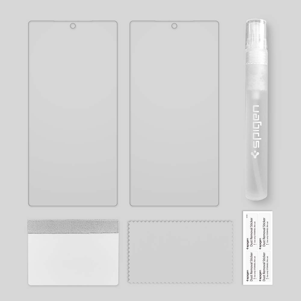 Spigen NeoFlex Screen Protector [TPU Film] Designed for Galaxy Note 10 Plus (2019) [2 Pack]