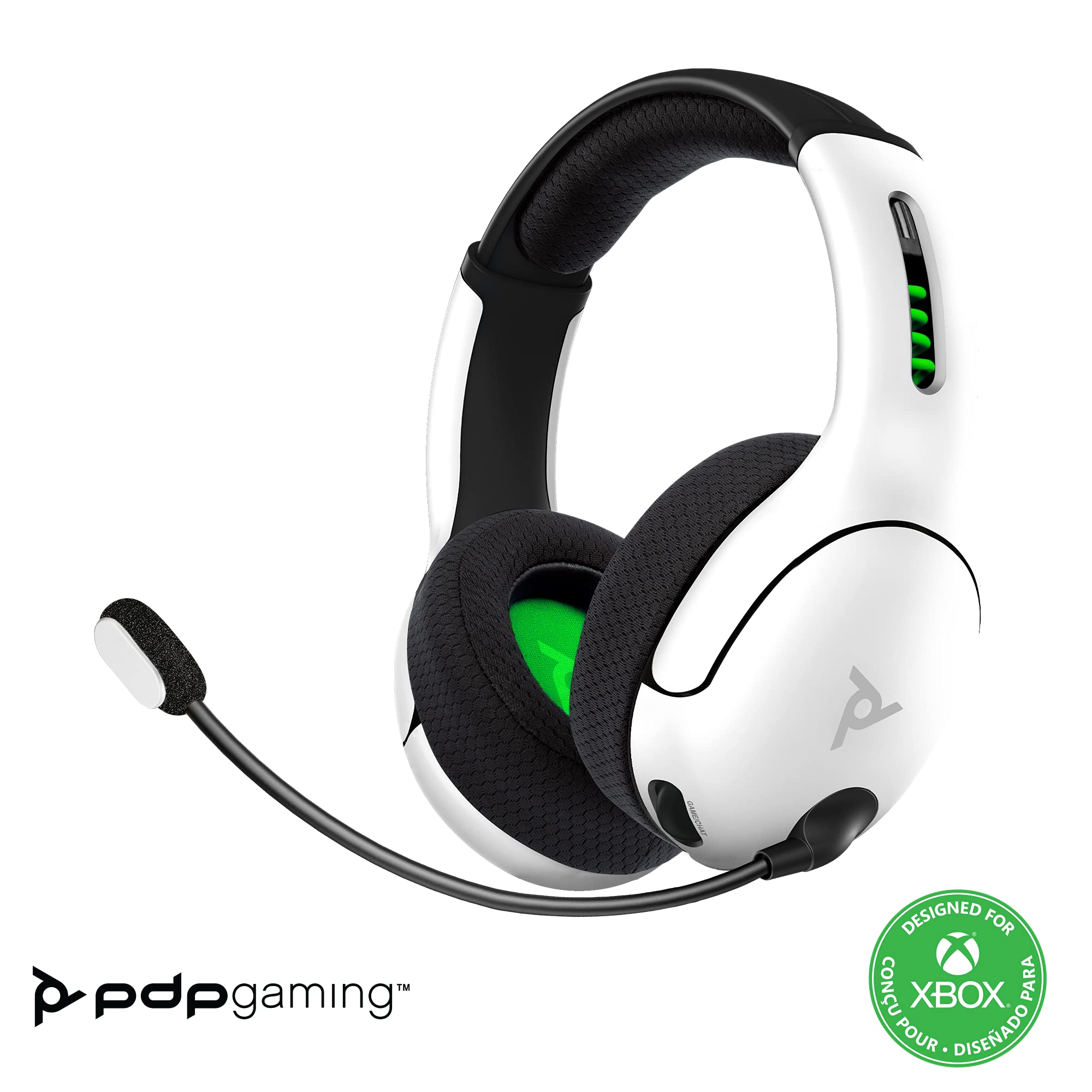 Xbox Wireless Headset with Mic - Compatible with Xbox Series X|S, Xbox One, PC - White