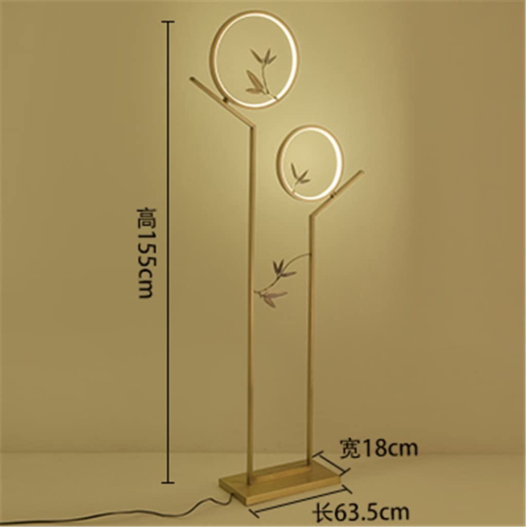ZSEDP Chinese Floor Lamp Chinese Style Living Room Bedroom Study Classical Vertical Lamps and Lanterns