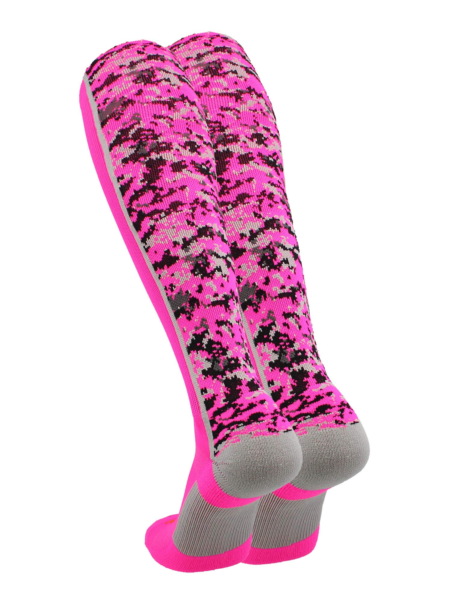 TCK Digital Camo OTC Socks (Neon Pink, X-Large)
