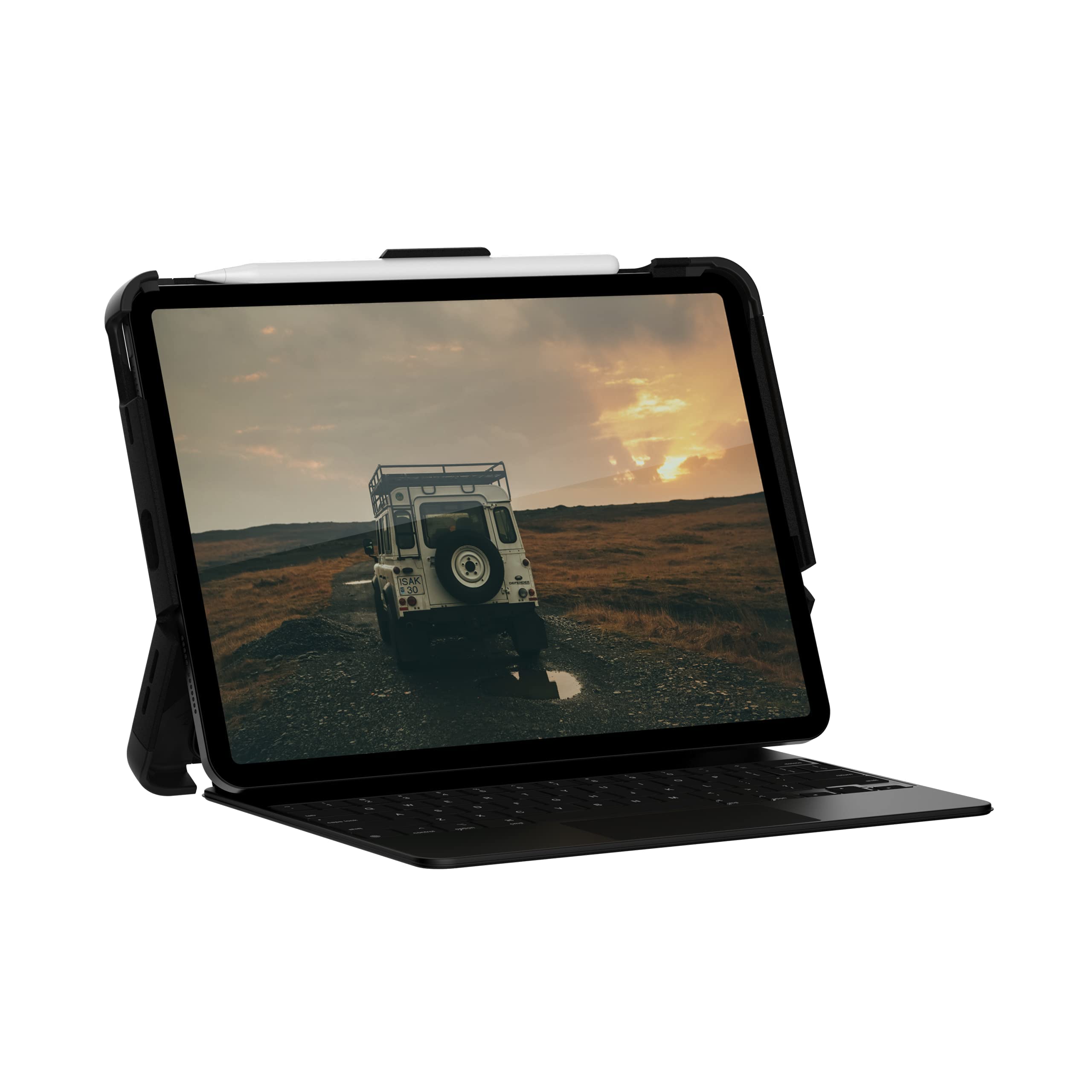 UAG Designed for iPad Pro 11" (4th Gen 2022, 3rd Gen 2021) Case Scout (REQUIRES use of Smart Keyboard) Protective Cover with Apple Pencil Holder, Black by URBAN ARMOR GEAR