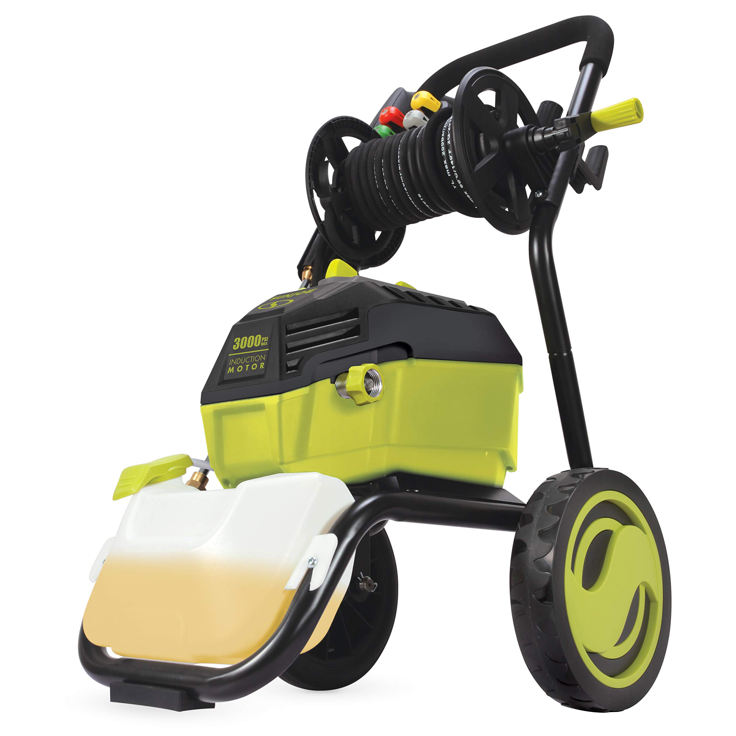 Sun Joe SPX4601 High Performance Electric Pressure Washer w/20-Ft Hose Reel