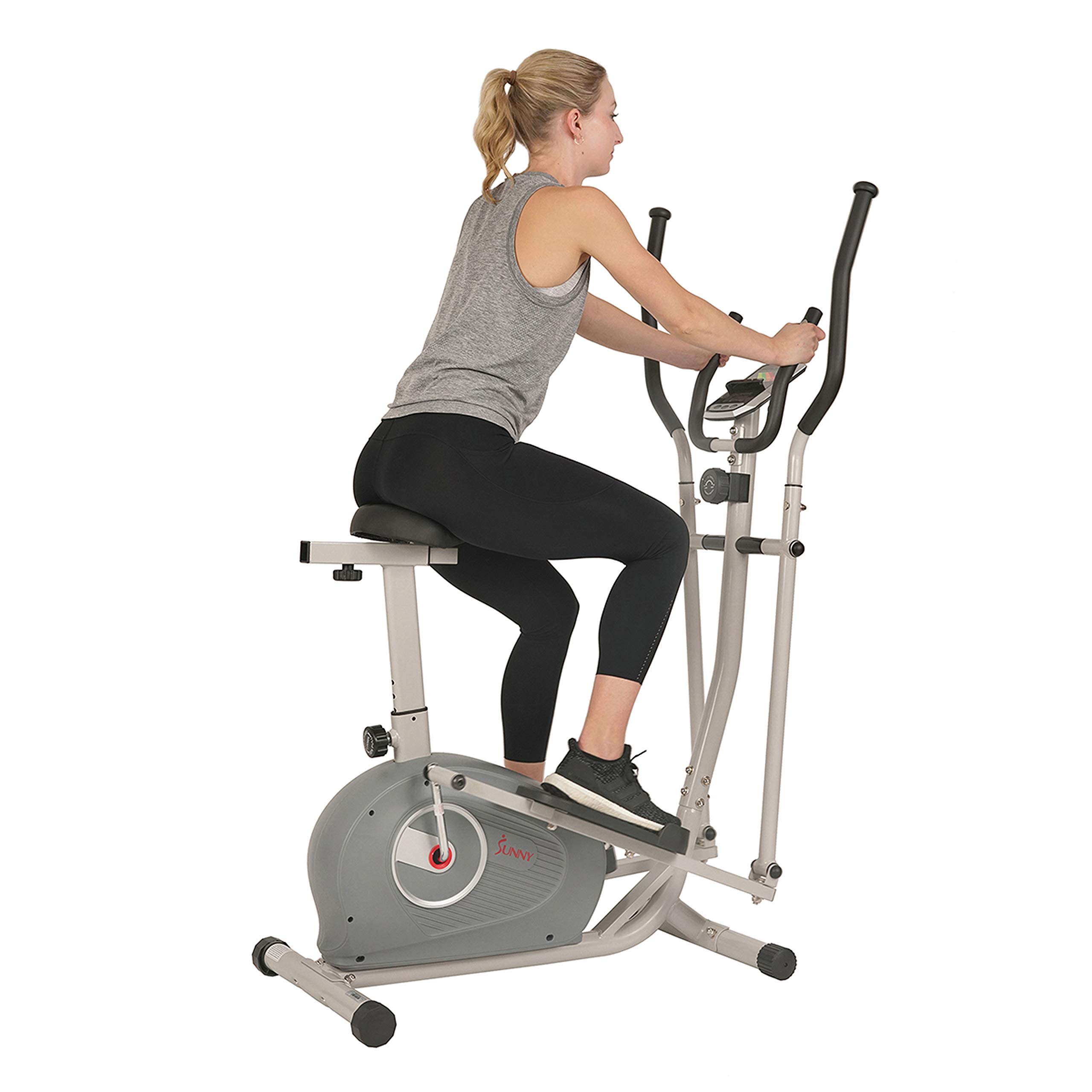 Sunny Health & Fitness Elliptical Trainer Bike