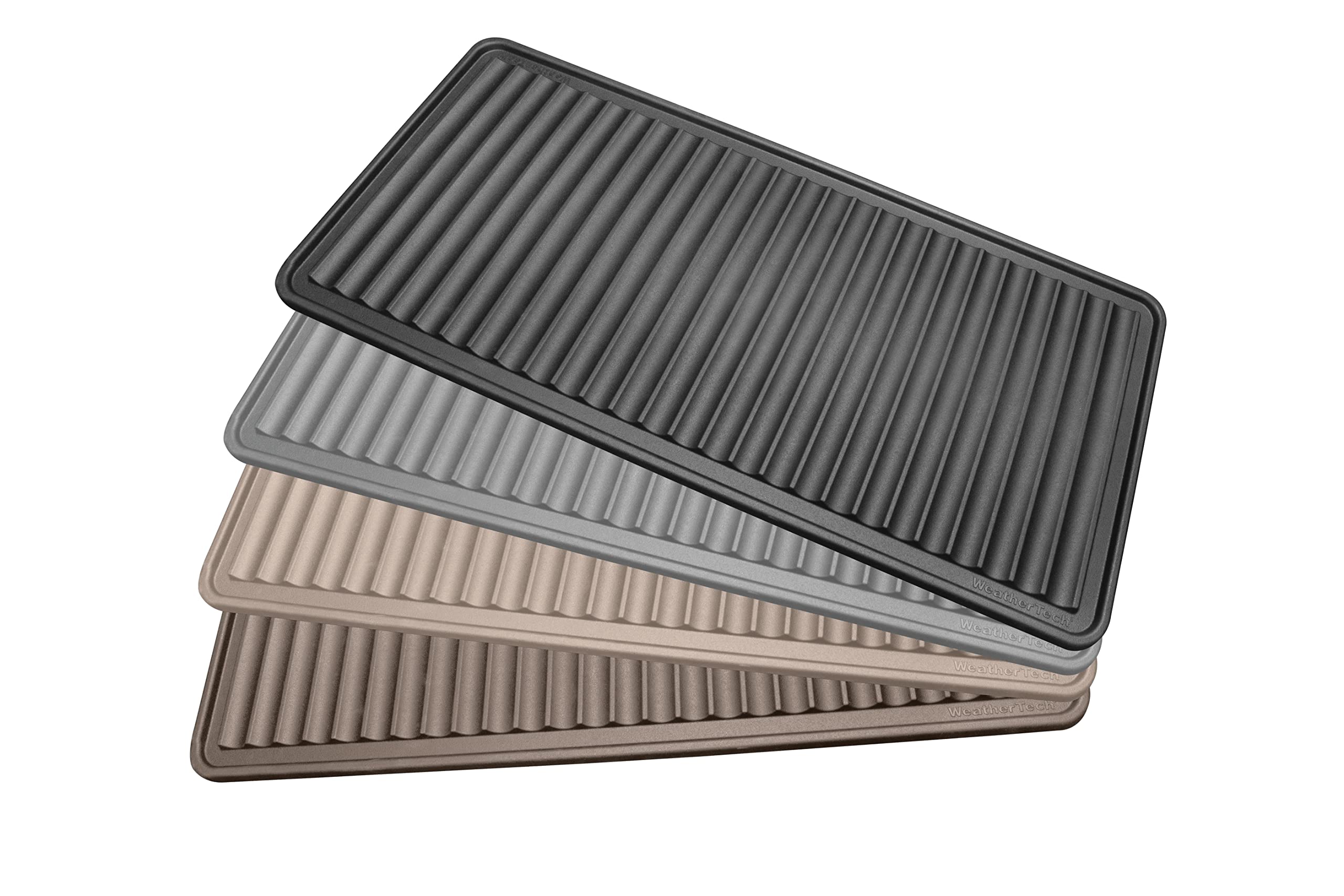 WeatherTech BootTray for Entryway - Durable Mat for Boots, Shoes, Traps Water and Dirt (16"x36") - Black