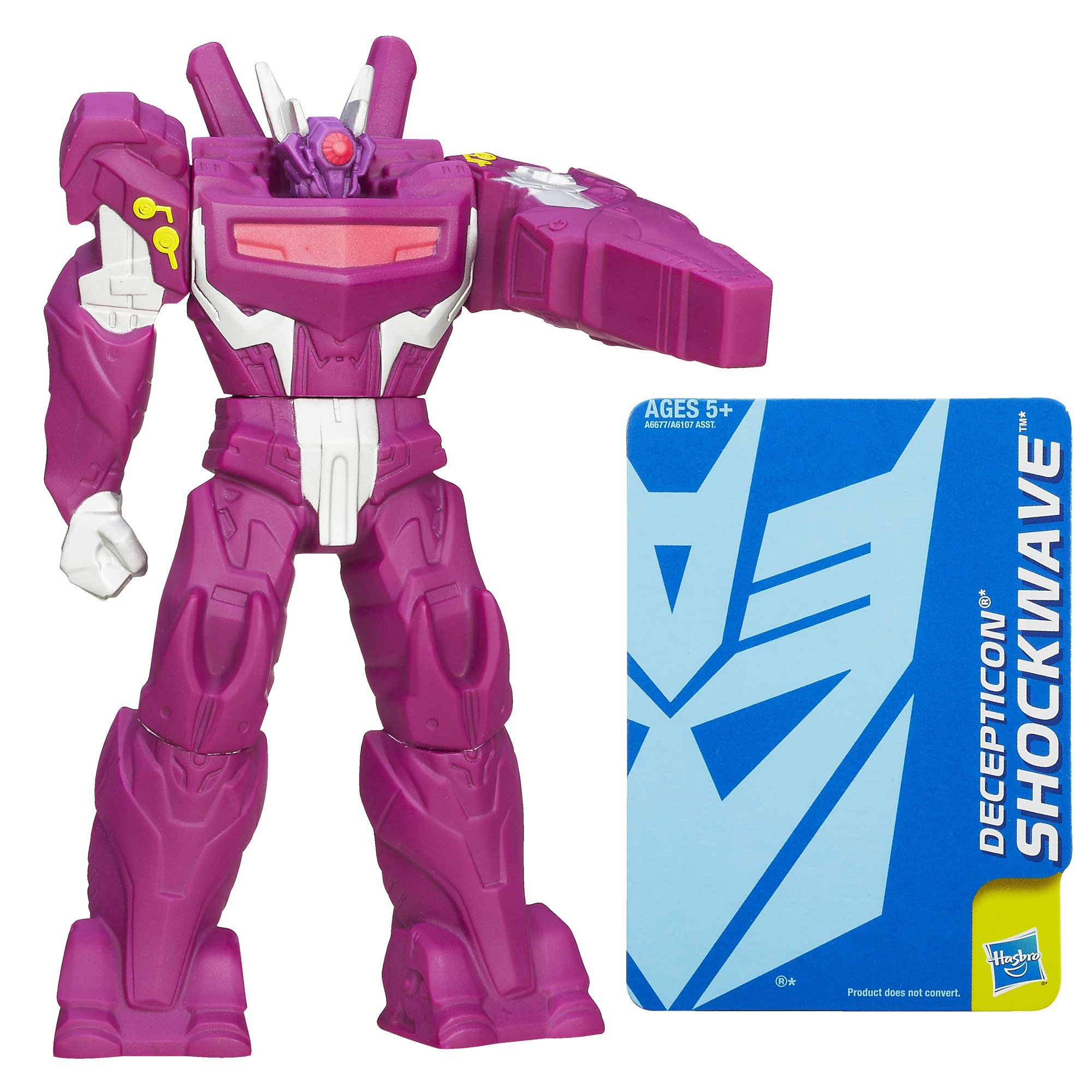 Transformers Prime Titan Warrior Shockwave 6" Action Figure