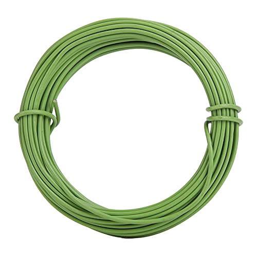 Yuehuam 32.8ft Bonsai Training Wire Large Roll Plastic Coated Flower Art Soft Iron Wire Handmade DIY Household Gardening Supplies
