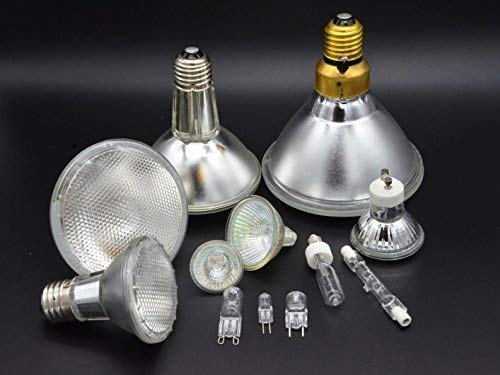 Promotion: Halogen 50 Watt, GU10 Base, 120 Volt, MR16 With UV Glass Cover, W50MR16/FL/GU10, 6 Pack (50W)