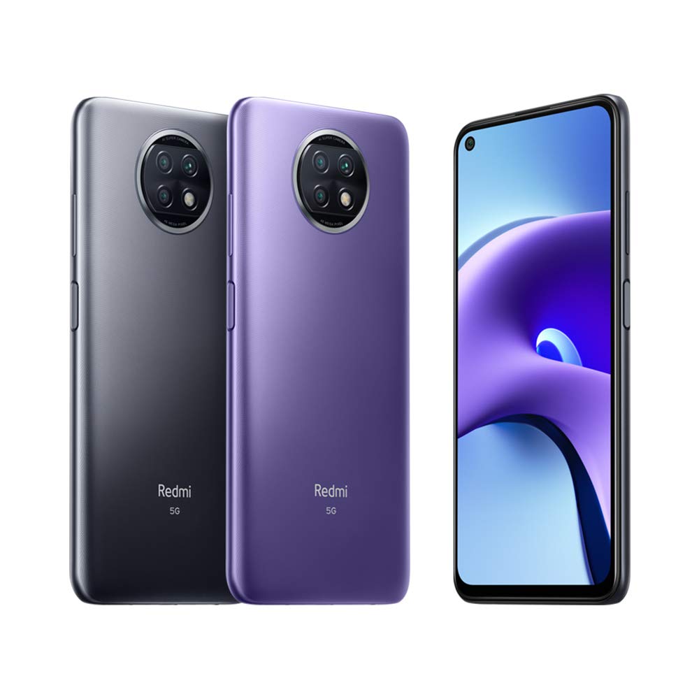 Xiaomi Redmi Note 9T | 128GB 4GB RAM | Android 10 MIUI 12 | 5000 mAh 18W Fast Charging | Octa-core | GSM LTE Factory Unlocked Smartphone | International Model (Nightfall Black)