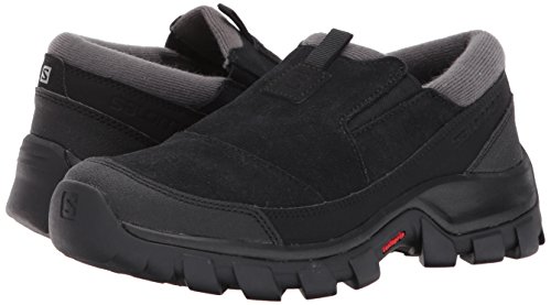 Salomon Women's Snowclog Snow Shoes, Black/Black/Magnet, 5 M US