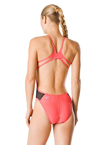 Speedo Women's Swimsuit One Piece Endurance Lite Flashback Turnz Printed - Manufacturer Discontinued