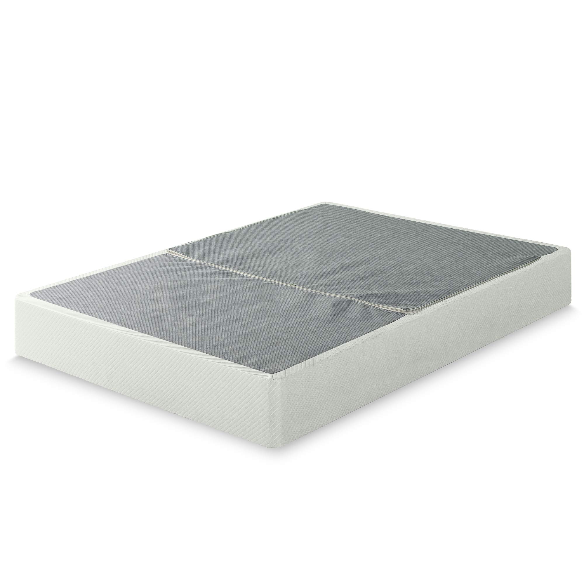 ZINUS No Assembly Metal Box Spring / 9 Inch Cool Grey Mattress Foundation / Sturdy Metal Structure, Twin