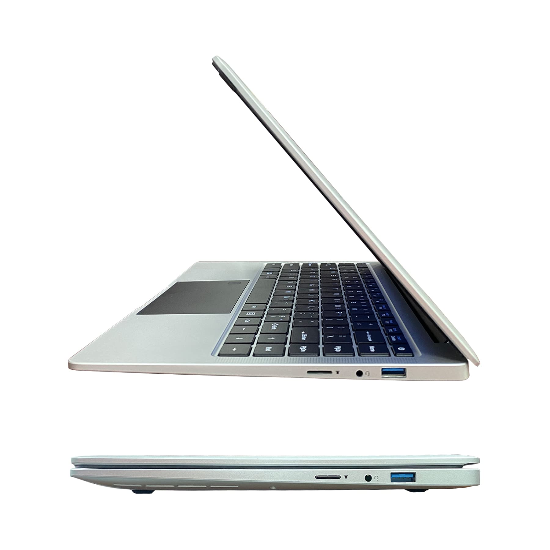 TPSPAD Windows 10 Pro Business Laptop Computer 14.1'' with 6GB RAM 256GB SSD,Intel J4105 CPU 1.5GHz,64bit, Speakers,WiFi, Bluetooth, Silver