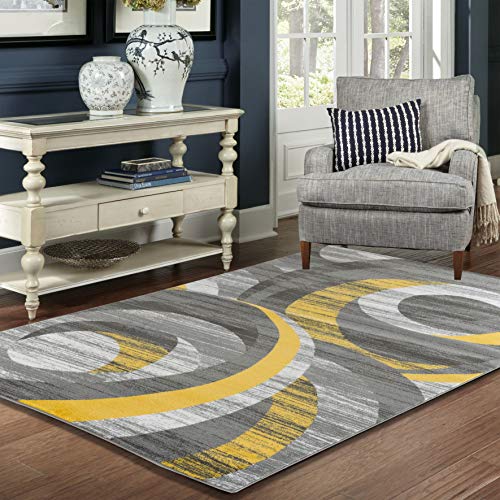 Rugs and Decor Metro/1003/6X9 area rugs, 6' x 9', Yellow