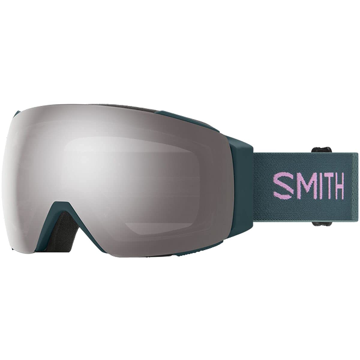 SMITH I/O MAG Snow Goggle - Everglade | ChromaPop Sun Platinum Mirror + Extra Lens