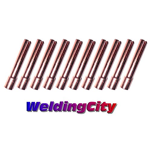 WeldingCity Pack of 10 Collet 13N21 (0.040") for TIG Welding Torch 9, 20 and 25 Series from Weldcraft Miller Lincoln ESAB CK (10-pcs)