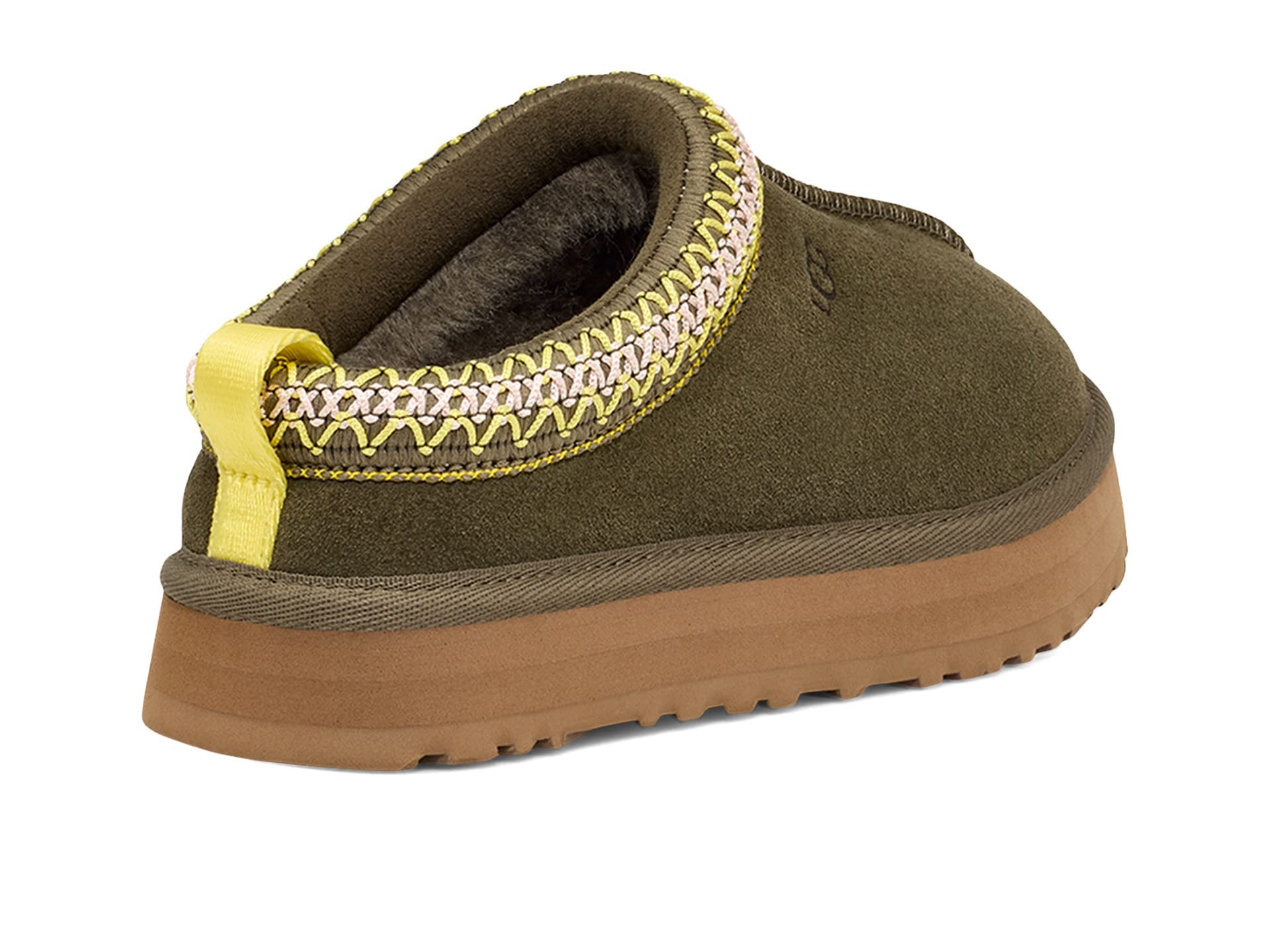 UGG Unisex-Child Tazz Slipper, Burnt Olive, 1 Little Kid