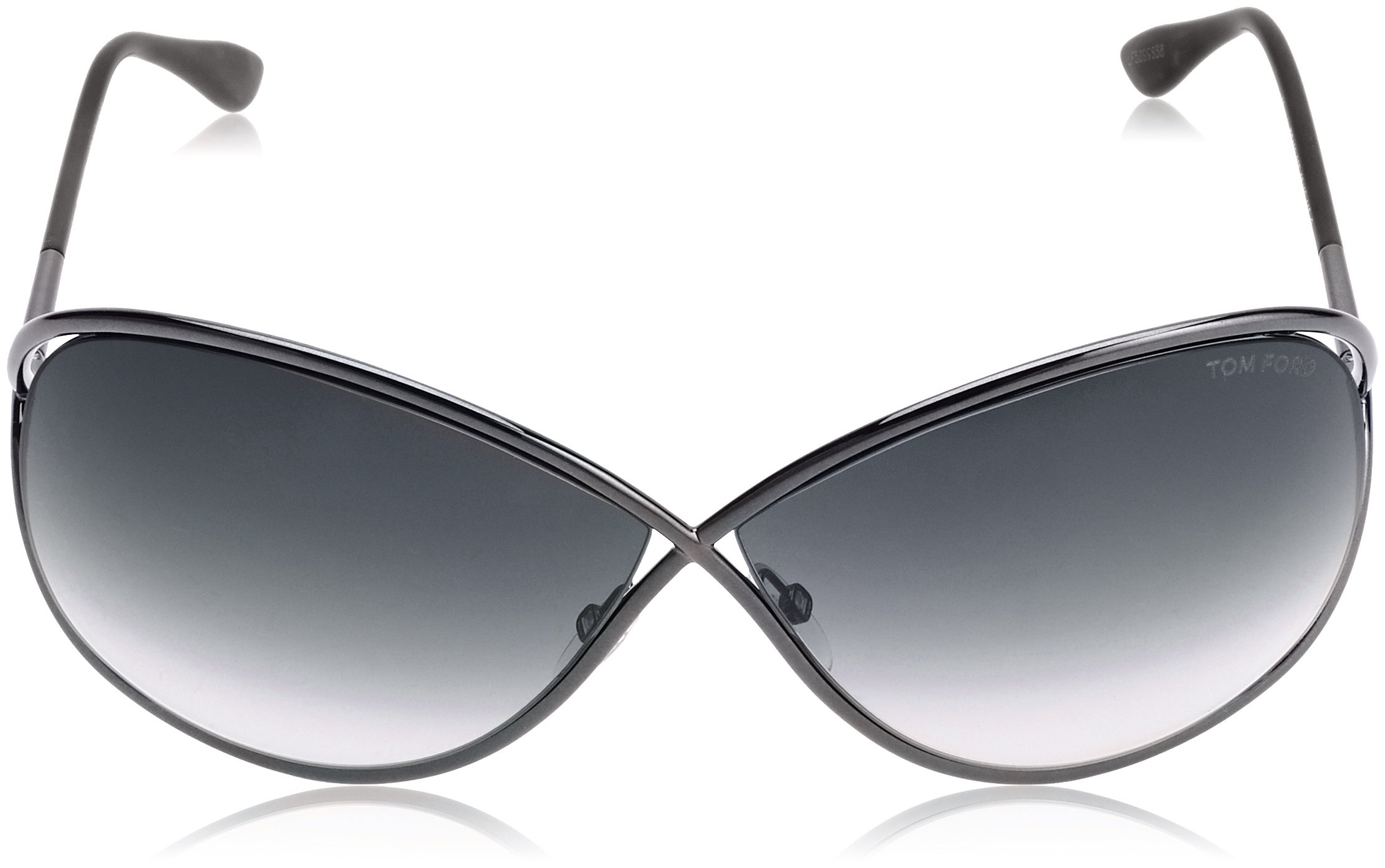 Tom Ford FT0130 Miranda Sunglasses 08B Shiny Gumetal