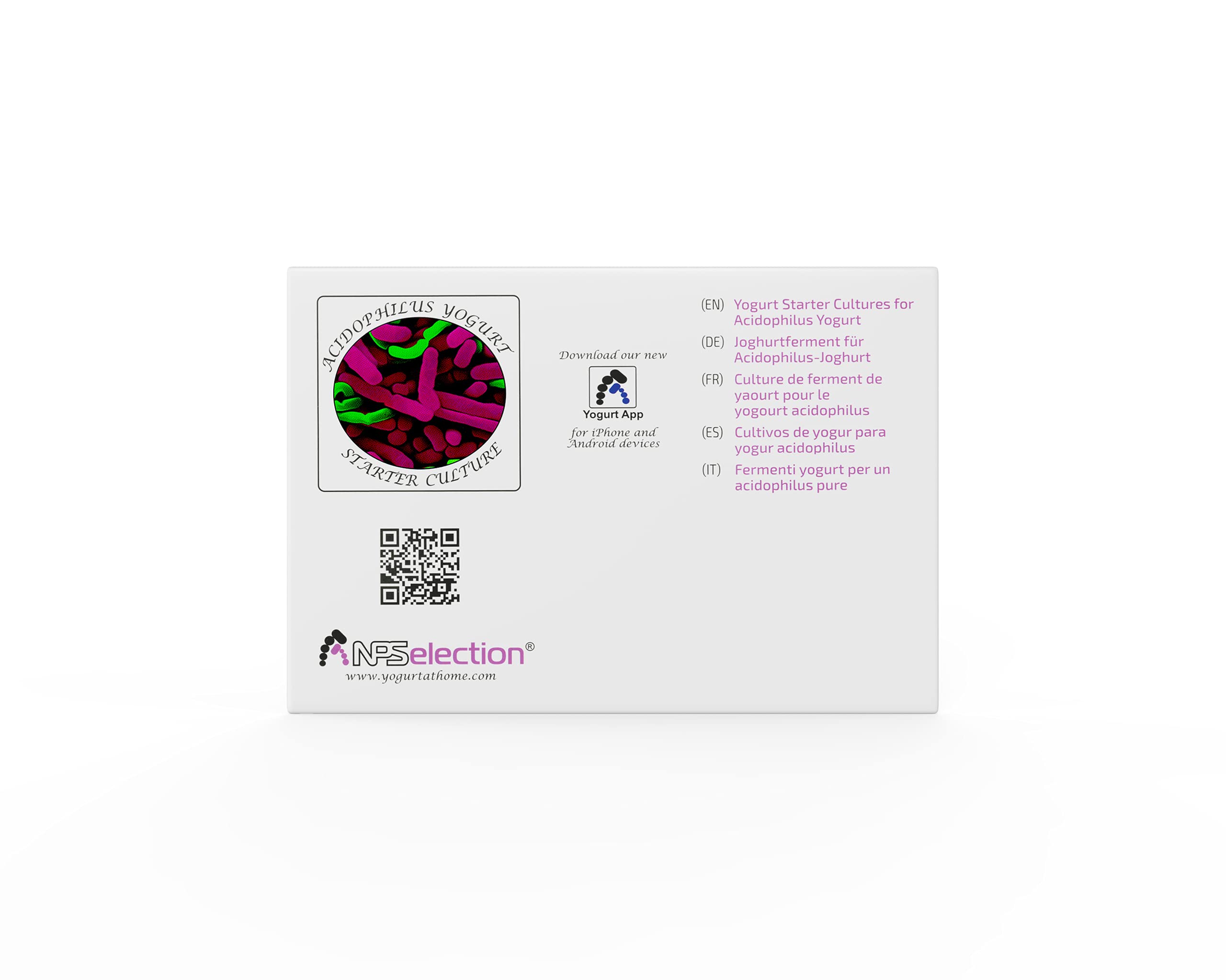 Yogurt Starter Cultures - Pack of 3 Freeze-dried Culture Sachets for Acidophilus Yogurt