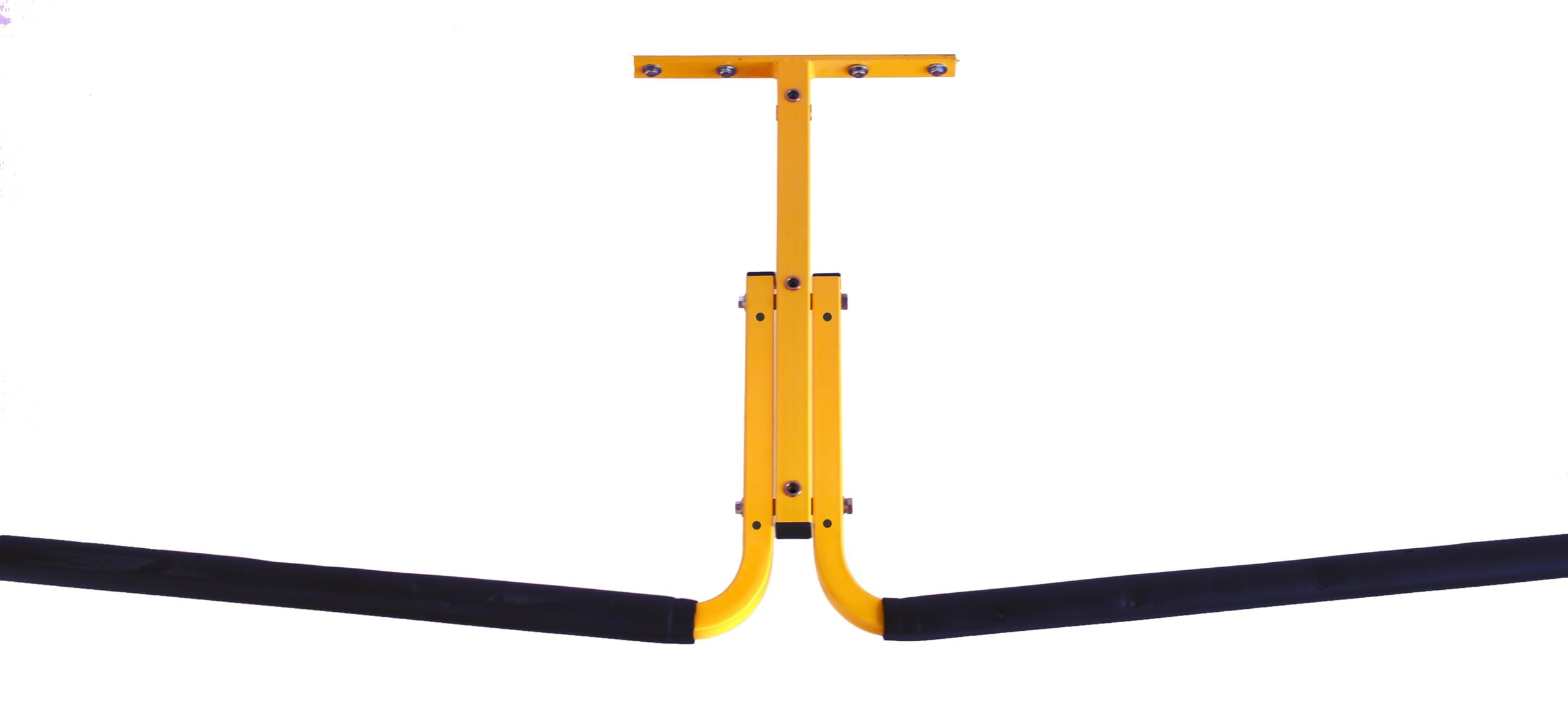 Suspenz Kayak Storage Rack, Ceiling/Under Deck Garage Hanger for 2 Kayaks and SUPs, Yellow, 11-7800