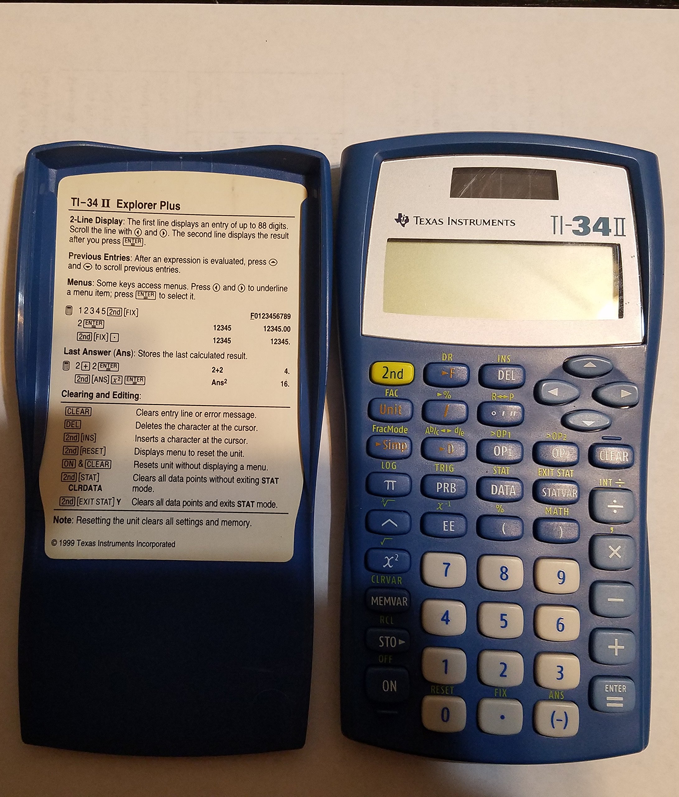 Texas Instruments TI-34 II Calculator
