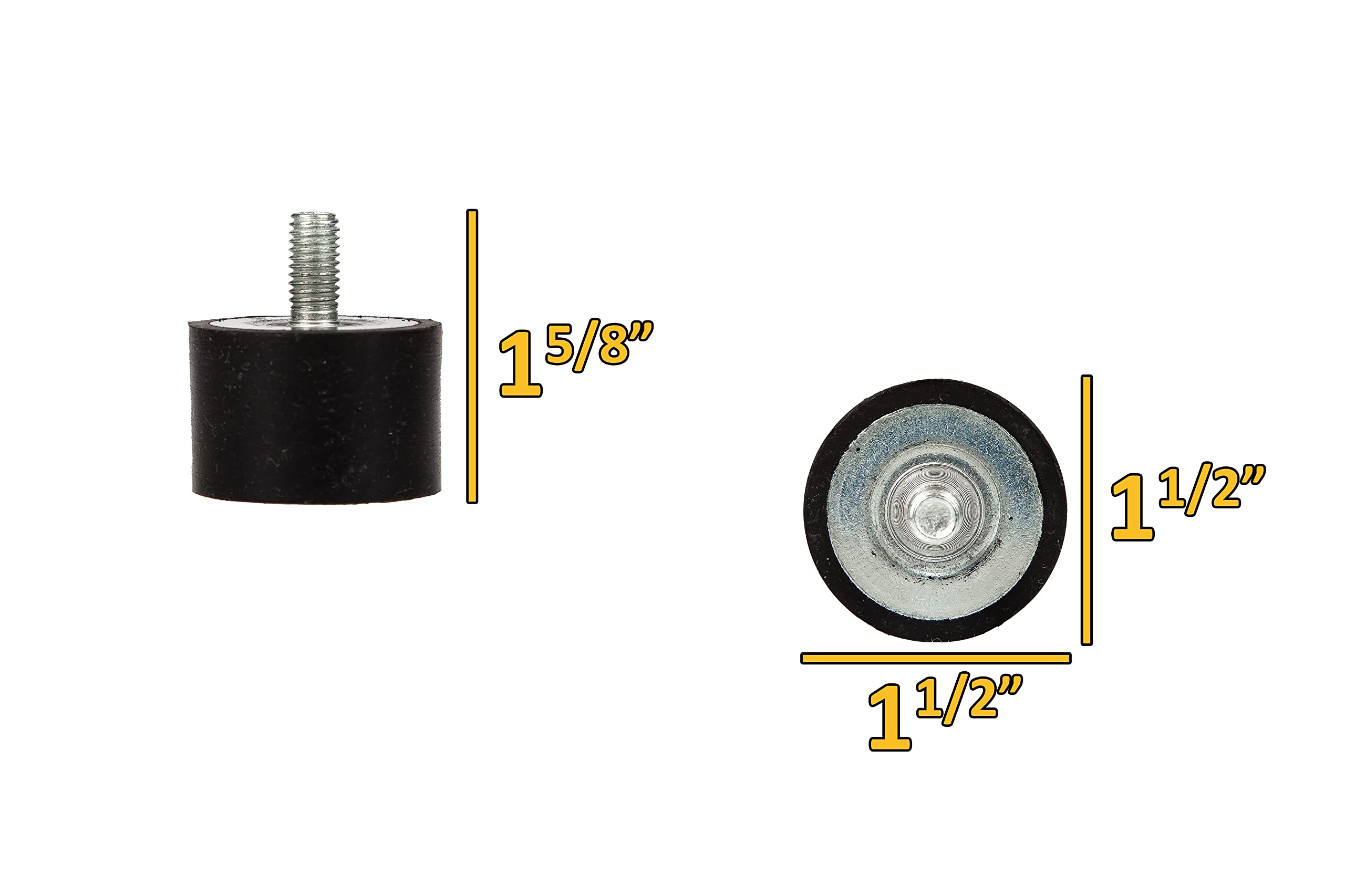 WILDFLOWER Tools 0H1829 Generator Vibration Isolator for Generac