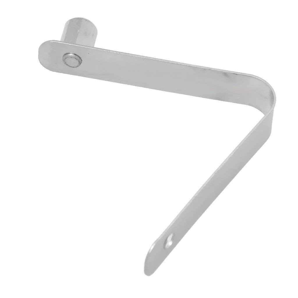 Super SW 5 Pieces 6MM Stainless Steel Kayak Paddle Push Snap Clips Spring Clips Fit for Kayak Paddle Tent Pole