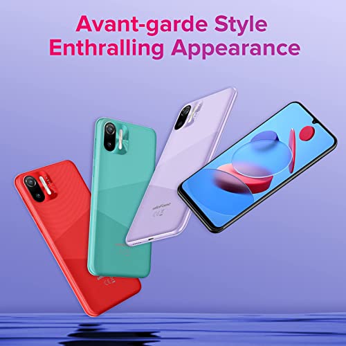 Ulefone Unlocked Smartphone, Note 6 Android Phones Unlocked, 3-Card Slots, 5MP+2MP, 6.1" IPS Full-Screen, 3G Dual SIM Cell Phone Unlocked, 32GB, 3300mAh, Face Recognition, Cheap Phones - Green