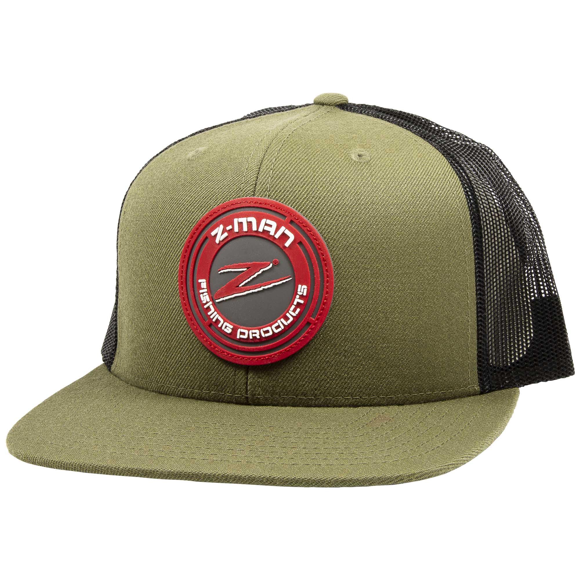 Z-Man Flatbill Trucker Hat - Loden/Black