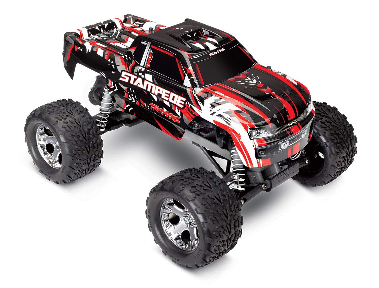 Traxxas 36054-1 Stampede: Monster Truck, Ready-To-Race (1/10 Scale), Colors May Vary