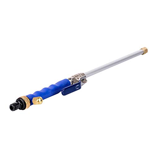 WRG_BOS High Pressure Water Gun 46cm Metal Water Gun High Power Power Washer Spray Car Washing Tools
