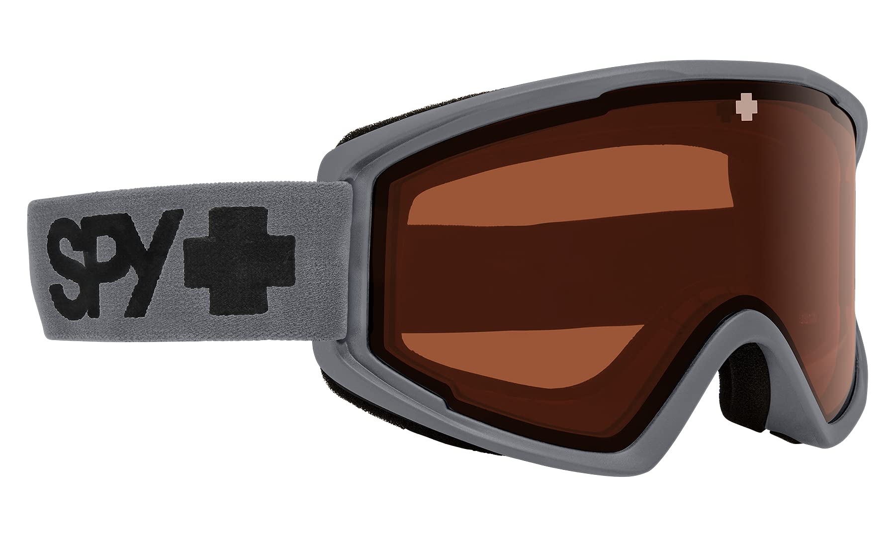SPY Crusher Elite Matte Gray - LL Persimmon