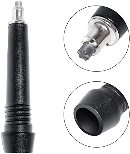 Trekking Pole Tips 5 PCS, Replacement Trekking Poles Tips Fits for Majority Standard Trekking, Walking and Hiking Pole Trekking Pole Accessories Replacement Set
