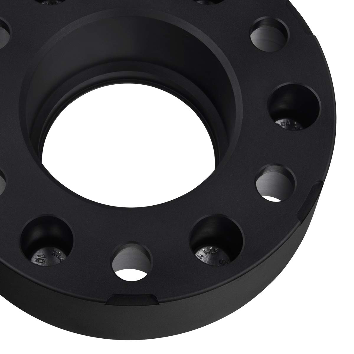 Supreme Suspensions - 4pc Set [Black] 2" Hub Centric Wheel Spacers Kit for 2015-2023 Ford F-150 / Expedition - BP: 6x135mm / CB: 87mm / Studs: M14x1.5 - Valve Stem Caps Included
