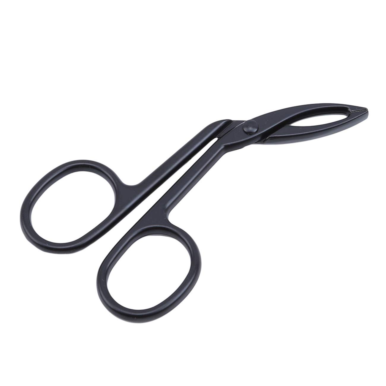 ZALING Stainless Steel Eyebrow Tweezer Facial Hair Scissor