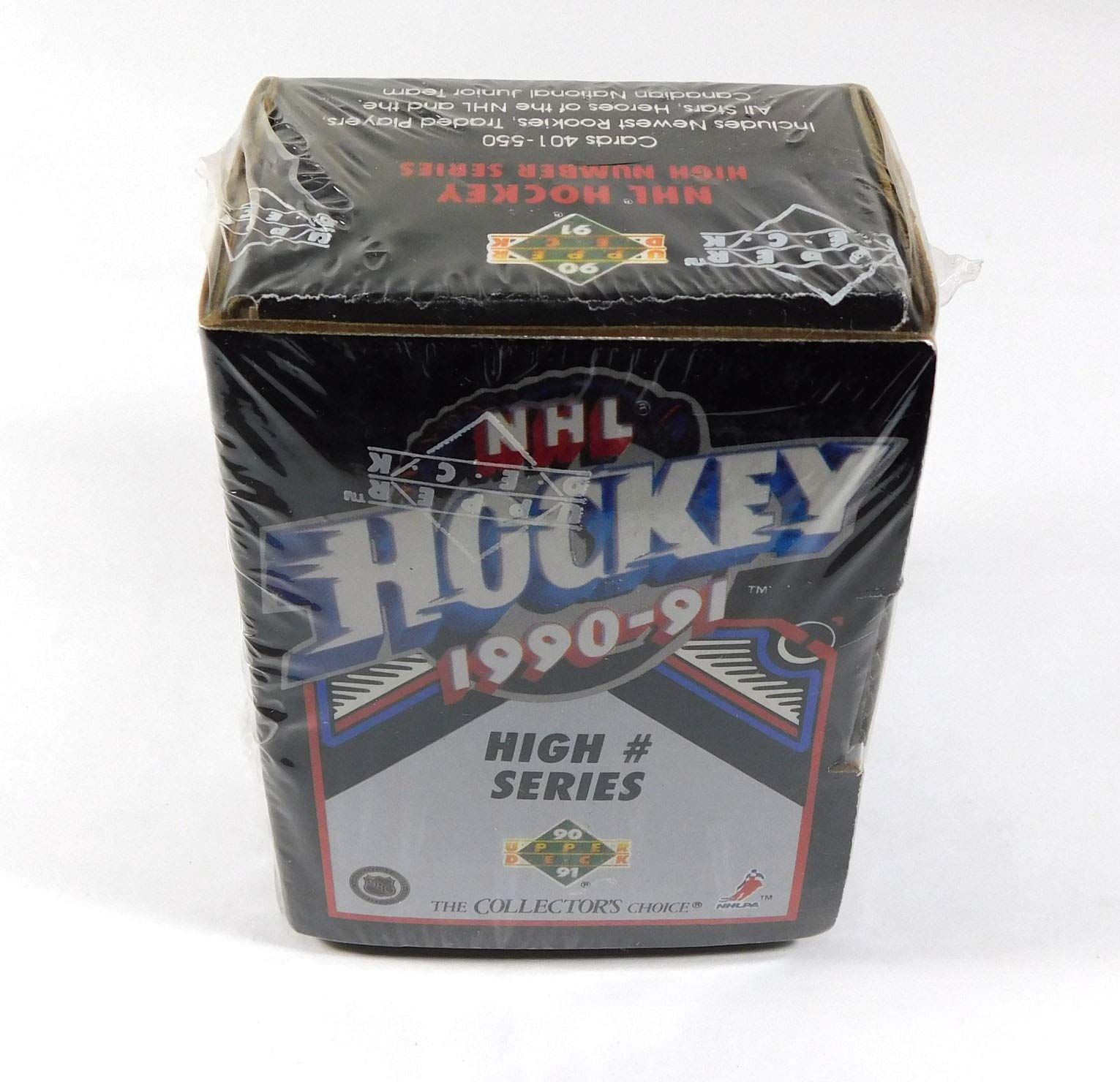 Upper Deck 1990-91 Hockey High Number Rookie & Traded Card Set