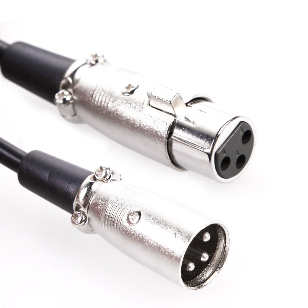 ZINGYOU Condenser Microphone Bundle, BM-800 Mic Set for Studio Recording & Brocasting (XLR Male to XLR Female Cable, 6 ft)