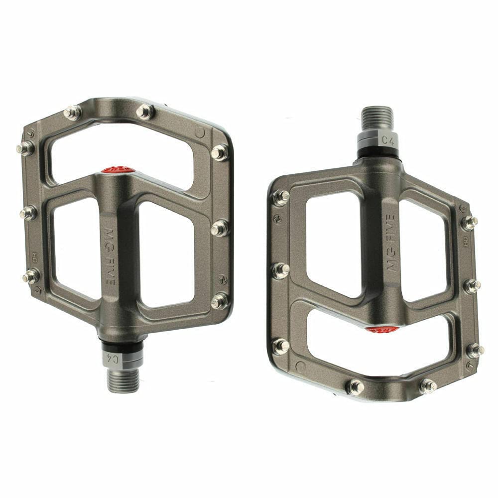 Wellgo MG-5 Magnesium BMX Mountain Bike Pedals Gold