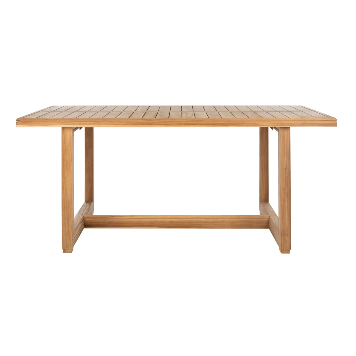 Safavieh CPT1005A Home Collection Montford Teak Couture Dining Table, Natural