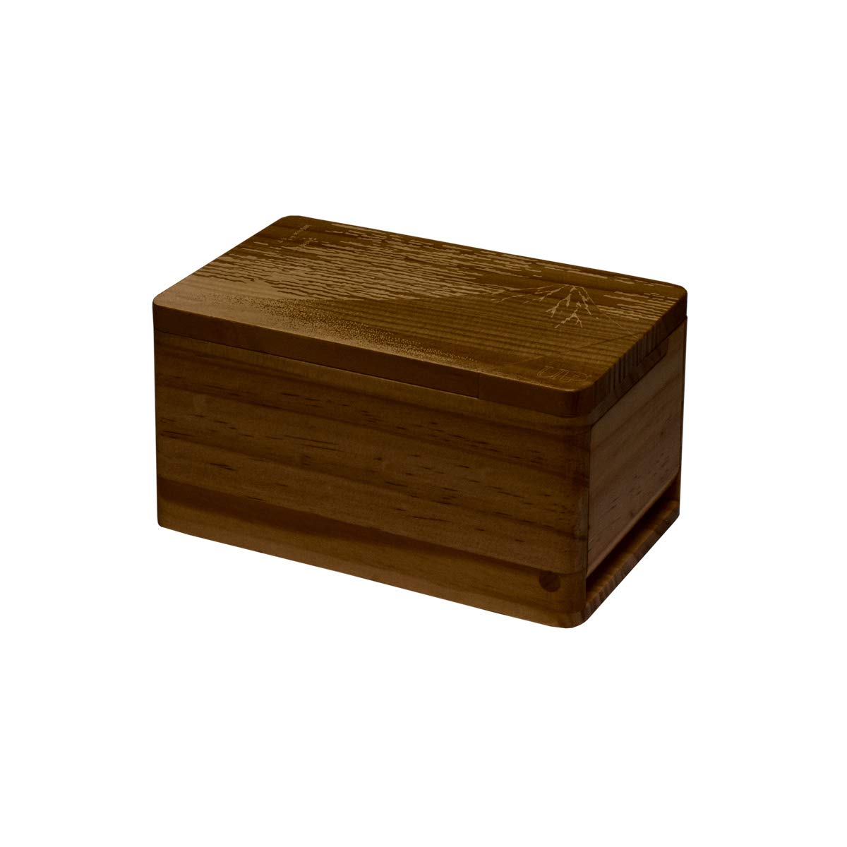 Ultra Pro - Red Fuji - Hako Series Premium Wood Deck Box