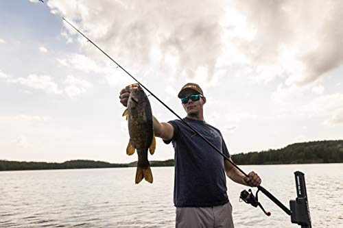 Ugly Stik Ugly Tuff Spinning Spinning Reel, Size 25, 5 Stainless Steel Ball Bearing System, Oil Felt Front Drag Drag, Max of 16.5lb I 7.5kg, Black