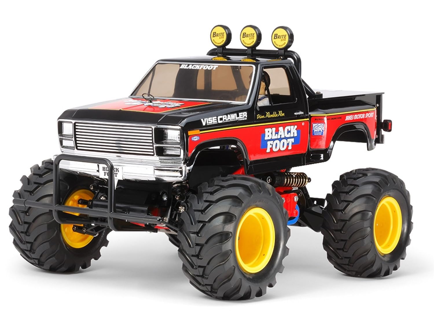 Tamiya TAM58633 Rc Blackfoot 2016, Brown