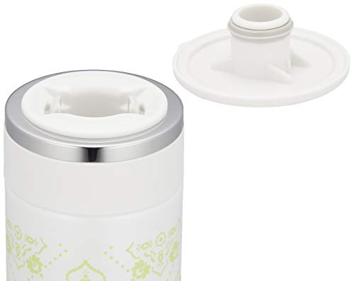 Zojirushi SM-ED20-WP Water Bottle, Direct Drinking, Stainless Steel Mug, 6.8 fl oz (200 ml), Pearl White