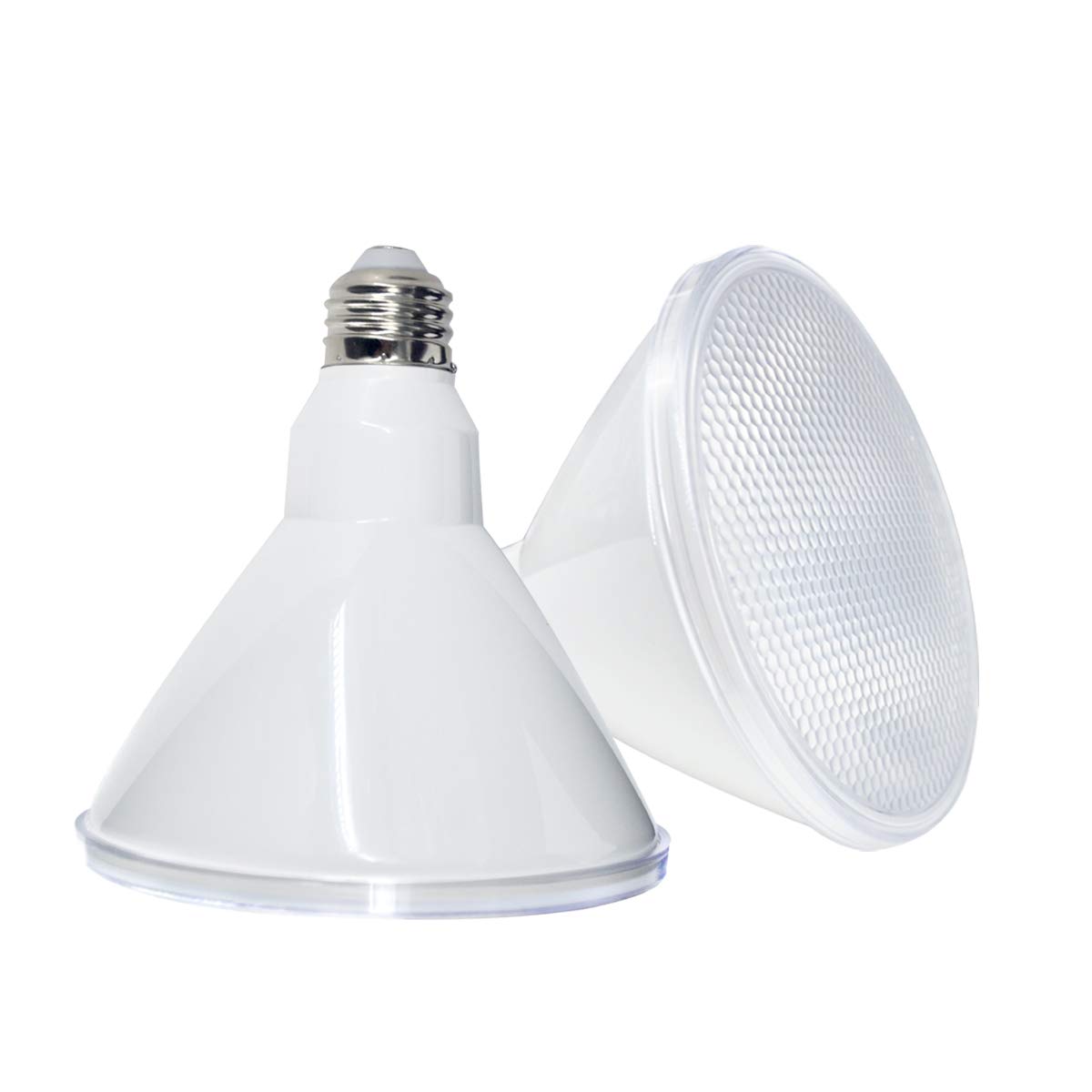 TYO 2Pack PAR38 LED Flood Light Bulb, Waterproof/Indoor and Outdoor Use,14W (90-120W Equivalent), 1400lm, 6000K Daylight White, 120 Degree Beam Angle-E26/E27 Base