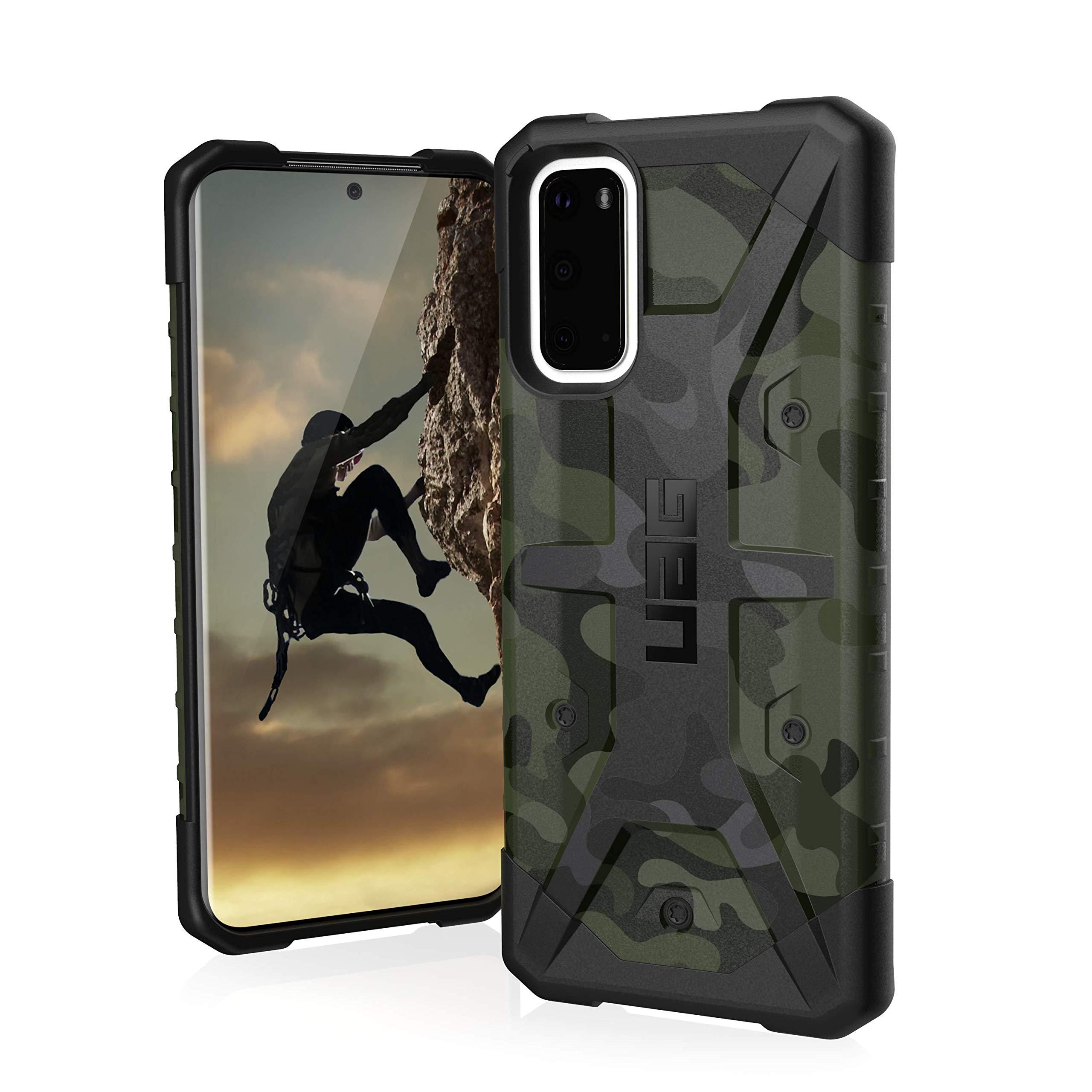 URBAN ARMOR GEAR UAG Samsung Galaxy S20 Case [6.2-inch Screen] Pathfinder [Black] Rugged Shockproof Military Drop Tested Protective Cover