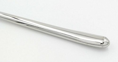 Ximkee 8 Pieces, Korean Stainless Steel Rice Spoon/Soup Spoon/Coffee Spoon - Long-handled Great Circle (Forks)
