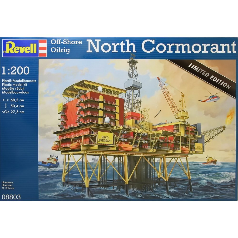 Revell 08803 1/200 Oil Rig North Cormorant