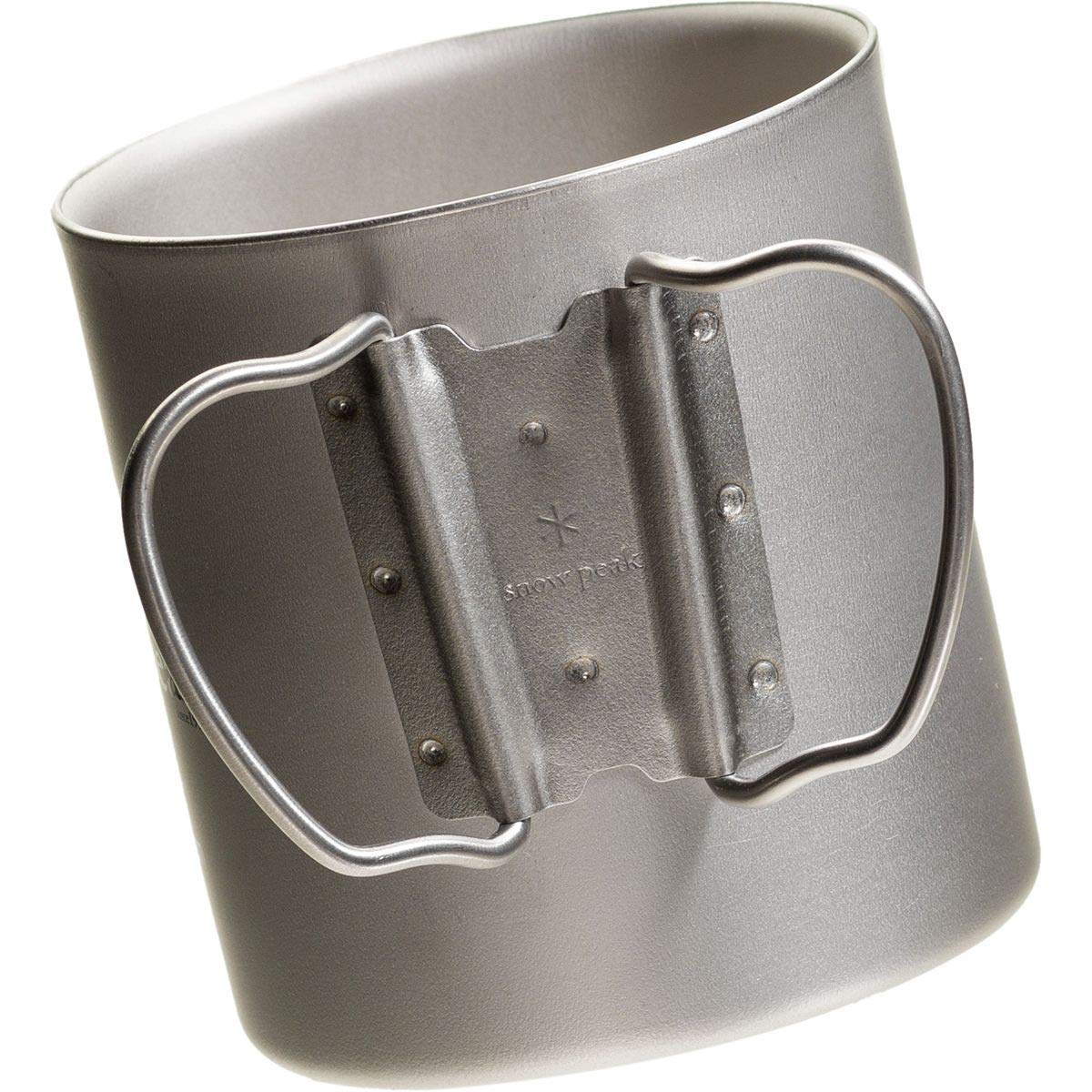 Snow Peak Japanese Titanium 600 Mug, Made in Japan, Ultralight for Camping and Backpacking