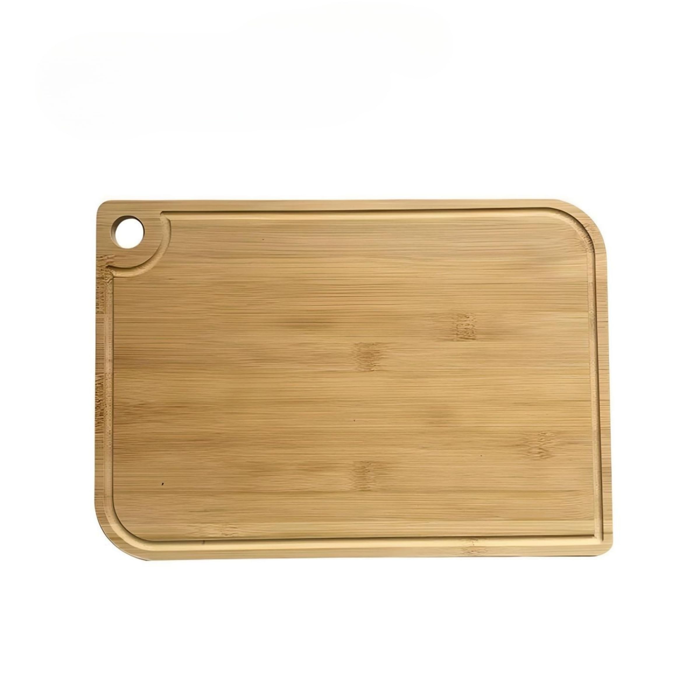 Reversible Bamboo Cutting Board with Deep Juice Groove,bamboo Cutting Boards for Kitchen,breakfast board.Cutting Boards for meat.15''x10.6'' large cutting board.outdoor board